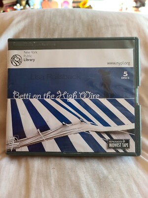 Shelf00g Audiobook~ Betti on the highwire-Lisa railsback- unabridged | eBay