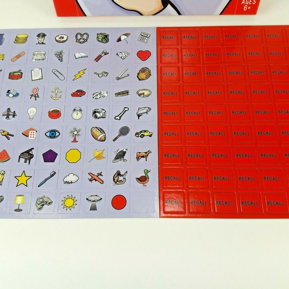 Recall Board Game Memory Improvement Tile Educational Classroom Seniors ...