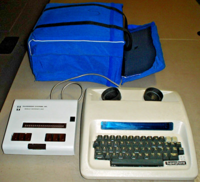 Telesensory Systems Braille Interface D1A Superphone Communications ...