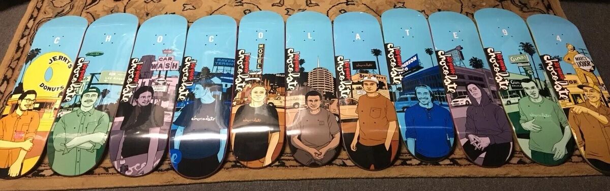 Chocolate Skateboards 2014 City Series Girl Evan Hecox 101 Chocolate Skateboards 2014 City Series Girl Evan Hecox 101