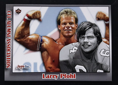 2022 Jogo CFL Alumni Short Print Larry Pfohl "Lex Luger" - Montreal ...