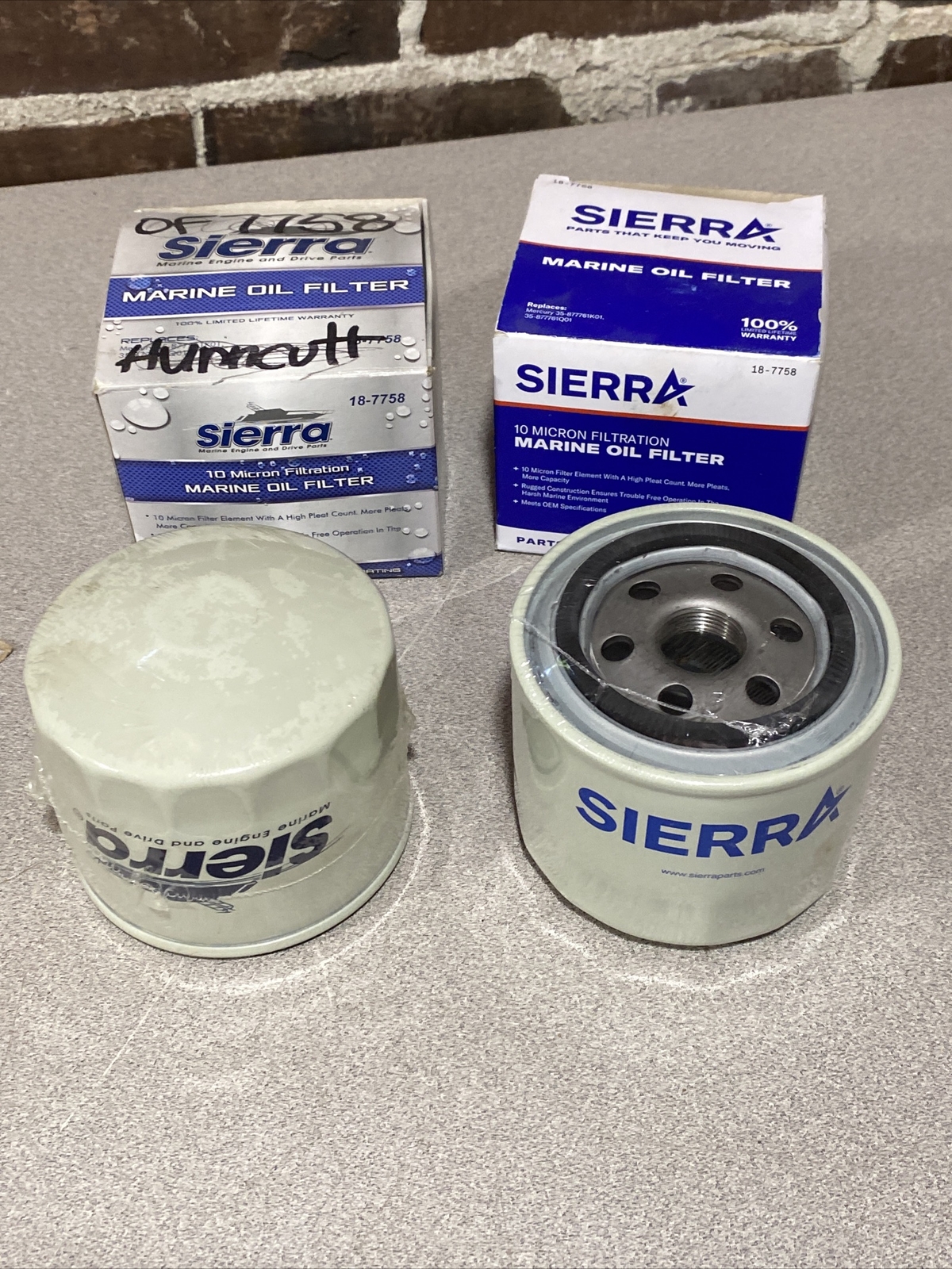 SIERRA 187758 - Cross reference oil filters