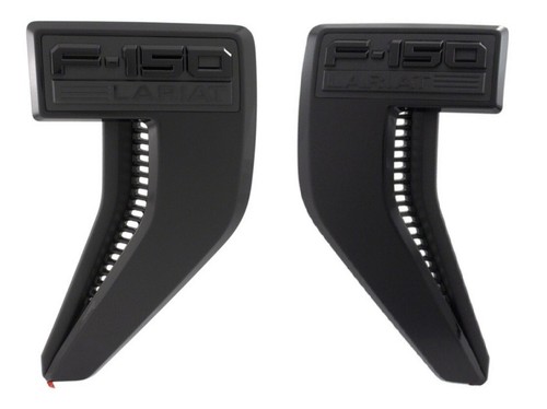 2021-2024 Ford F150 Lariat Fender Vent Badge Logos LH+RH OEM APPEARANCE ...