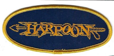Harpoon Patch, vintage, 4.5x2 in EonT, xbc2038 | eBay