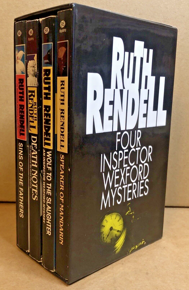 Ruth Rendell Box Set - 4 Novels - Inspector Wexford Mystery Lot | eBay