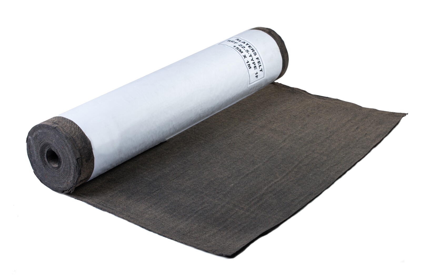 1F Reinforced Slaters Felt - 15m x 1m x 22.5kg - Bat Friendly Underlay ...