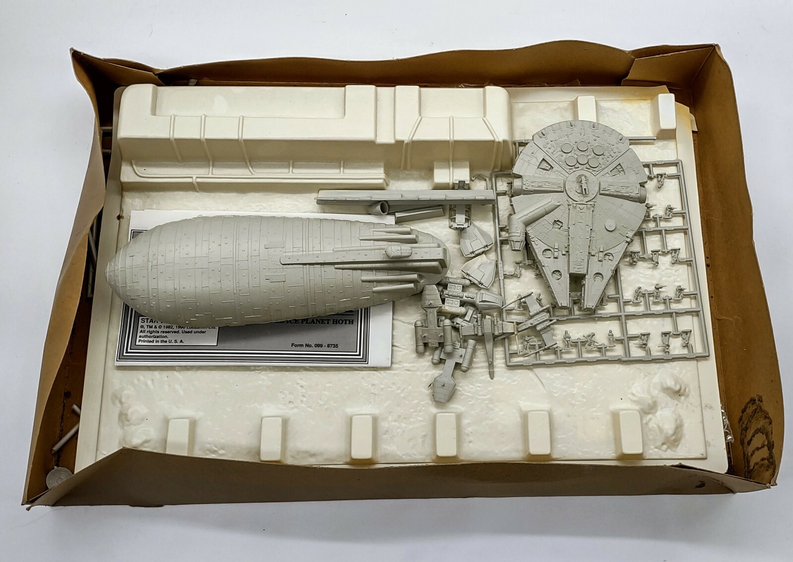 Star Wars Rebel Base It's A Snap Model Kit Commemorative Ed TESB AMT ...