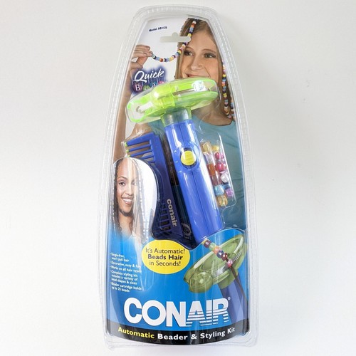New Sealed Conair Quick Bead Automatic Hair Beader Styling Kit AB1CS ...