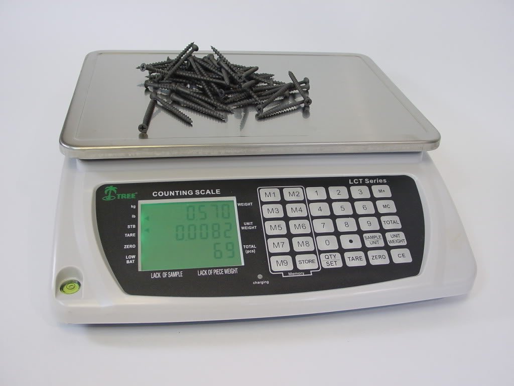 Tree Counting Scale LW Measurements Bench Scale Digital Scale 33 lb x ...