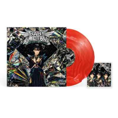 AUTOGRAPHED SIGNED Babymetal Metal Forth Su Metal Red Presale Vinyl LP ...