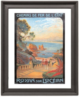 France Royan sur l'Ocean - Picture Frame 8x10 inches - Poster - Print ...