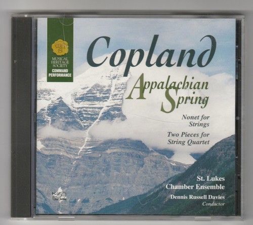 Aaron Copeland's "Appalachian Spring" -- Classic American Performance ...