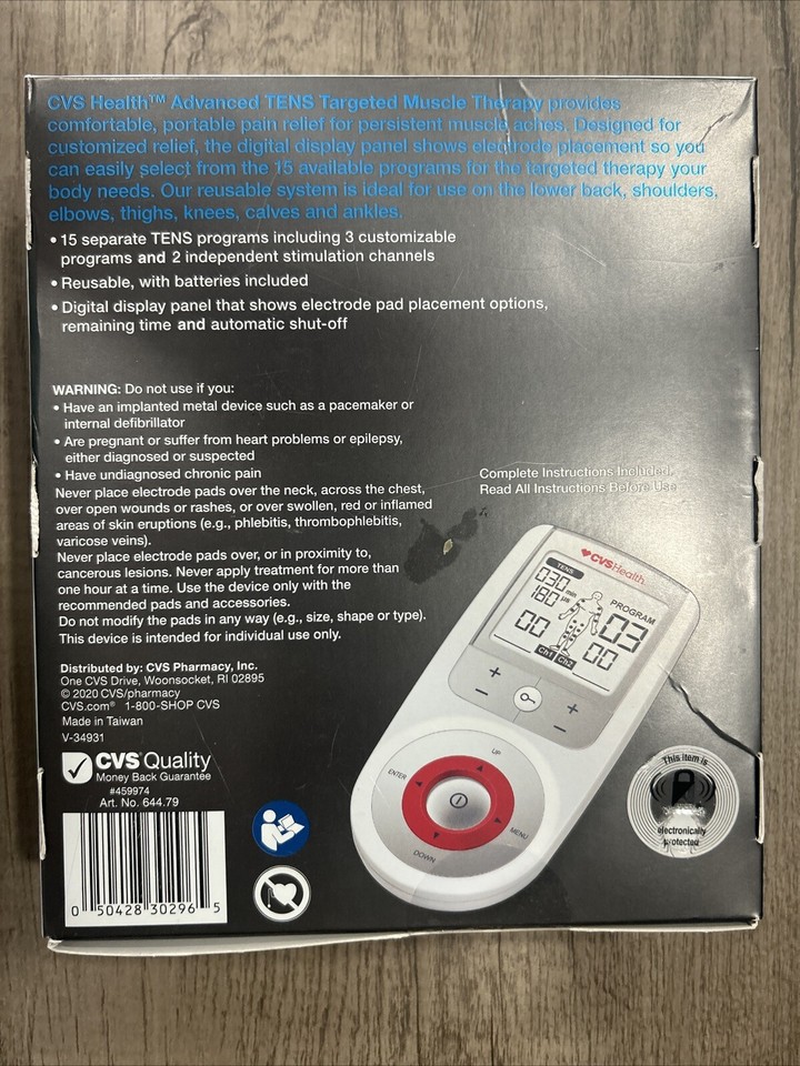 Advanced Tens Targeted Muscle Therapy NEW | eBay