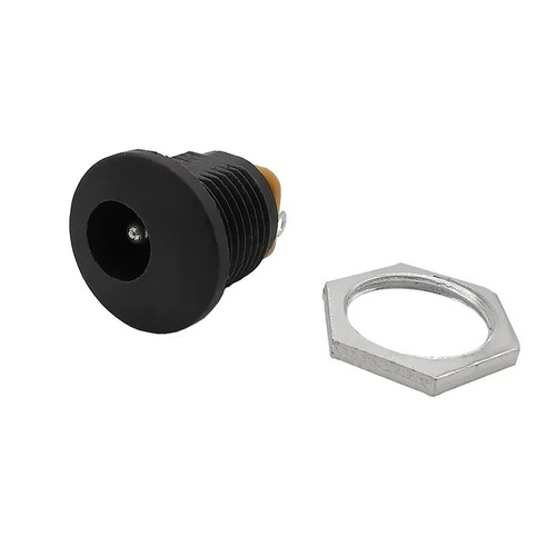 DC Barrel Jack Socket Female Panel Mount DC 12V Power Connector | eBay UK