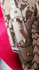 Gucci Pelham Medium Beige Python Shoulder Bag Retail $3750 | eBay