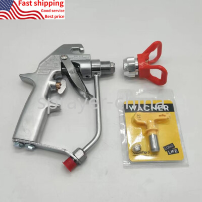 241705 4-Finger HD Texture Airless Spray Gun 241-705 with Guard 5000PSI ...