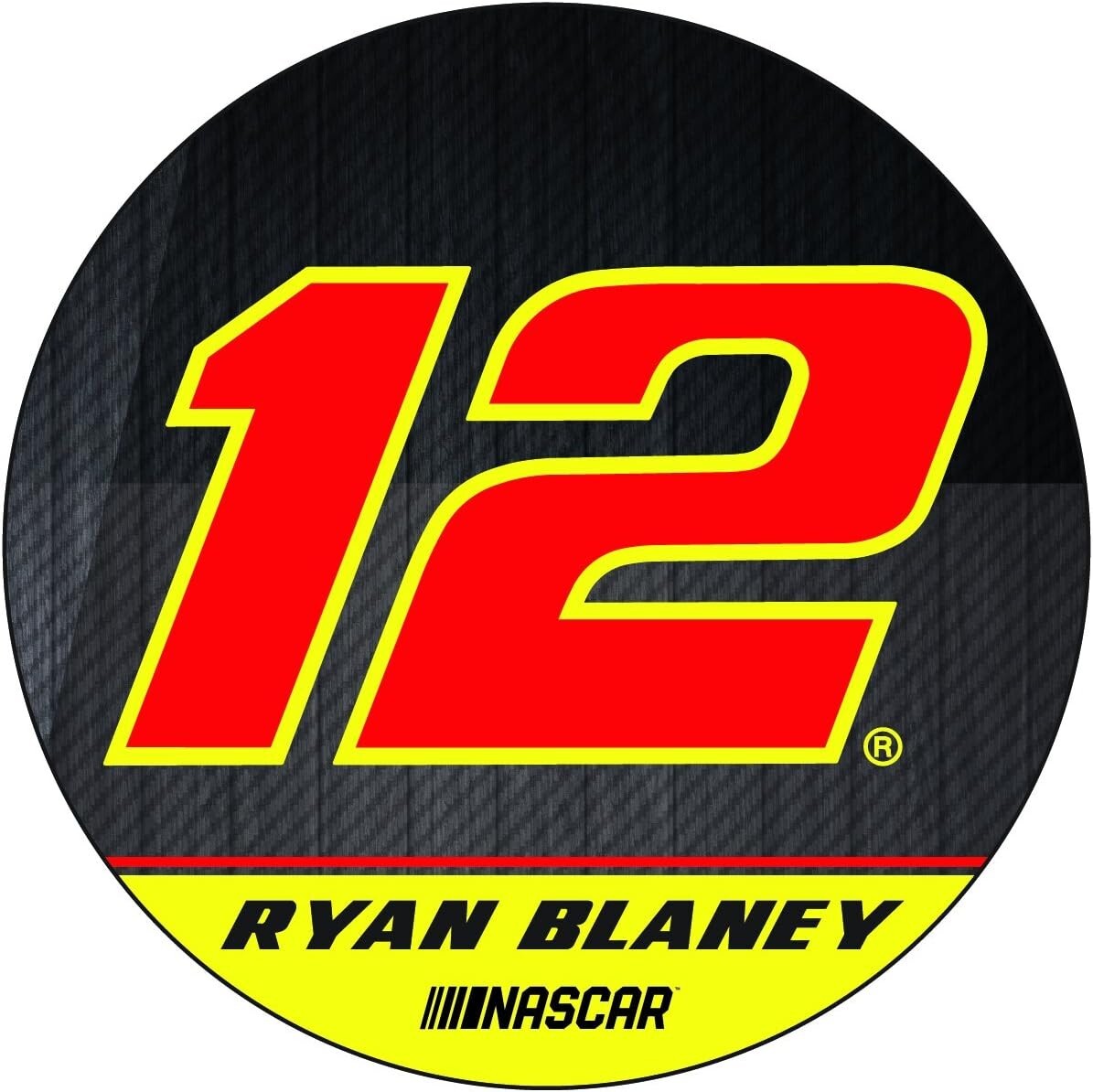 Nascar Ryan Blaney sticker number weatherproof bumper vinyl decal | eBay