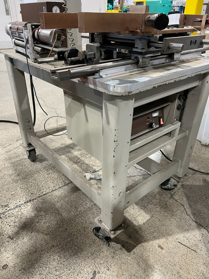 Dukane Ultrasonic Welder – Shuttle Table, Heavy-Duty Cart, Extra Horn ...