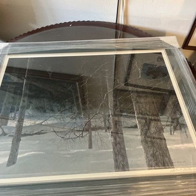 Robert Bateman, Midnight Black Wolf, 158/25,352, , Signed Excellent ...