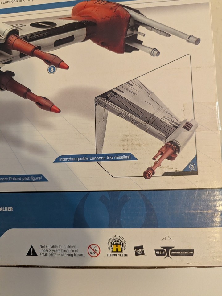 Star Wars Legacy Collection Dagger Squadron B-Wing Fighter & Pilot NEW ...