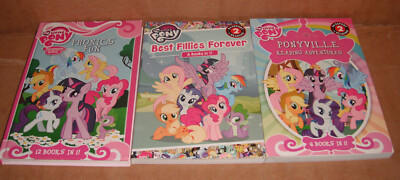 Lot of 3 Omnibus My Little Pony Readers - Passport to Reading | eBay