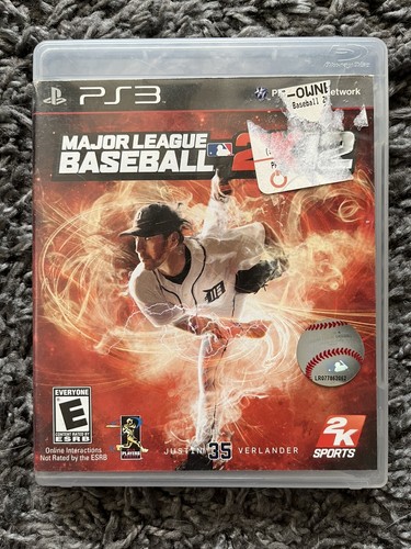 Major League Baseball 2K12 GOOD DISC Sony PlayStation 3 2011 PS3 CIB ...