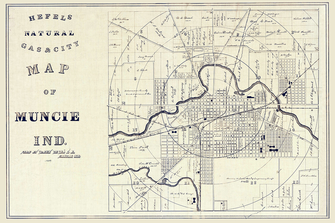 Muncie Indiana Map Map Of Indiana