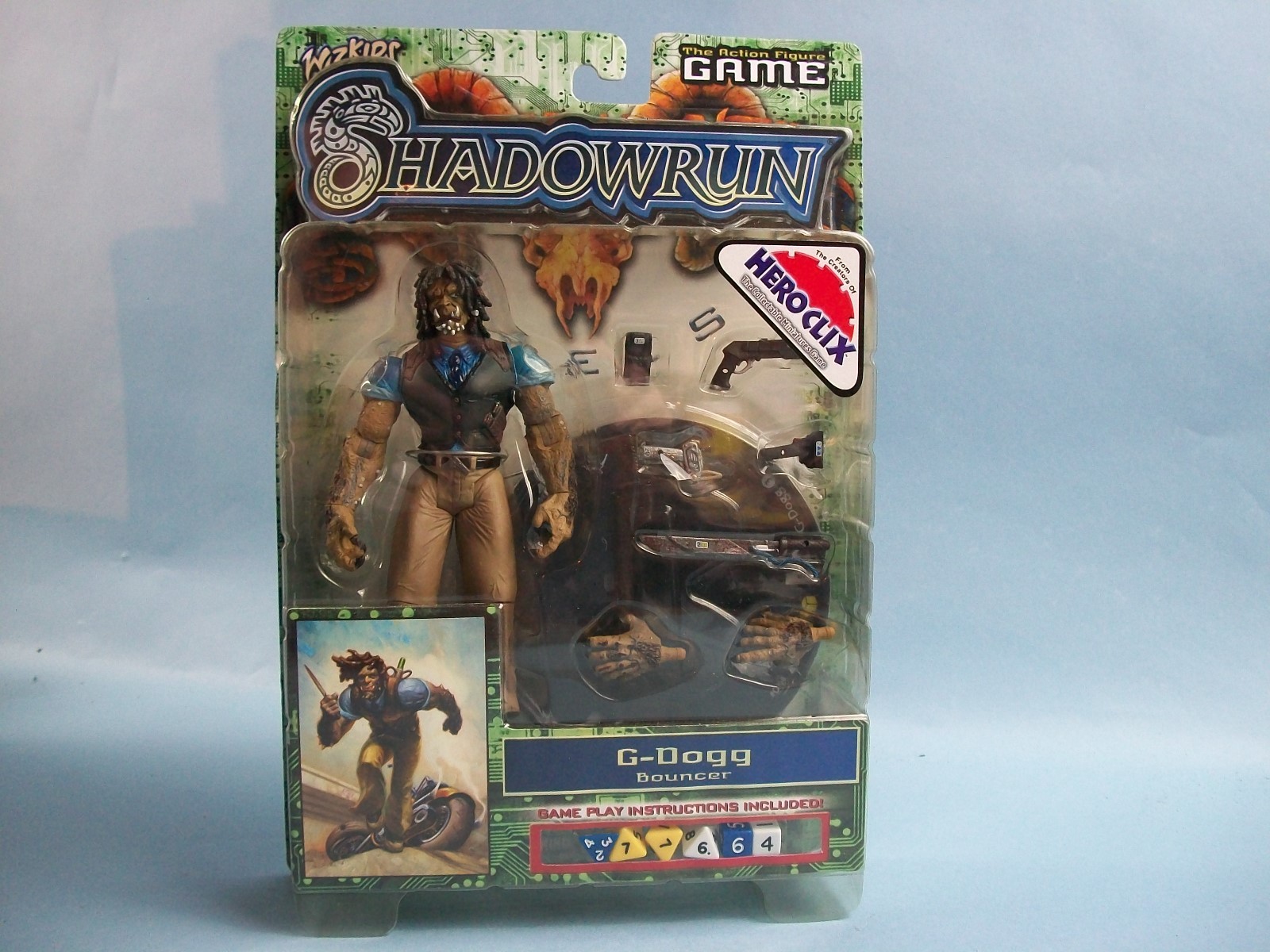 WizKids HeroClix Shadowrun Duels G-DOGG Bouncer Series 1 One | eBay