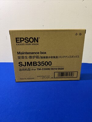 Epson SJMB3500 ColorWorks TM-C3500/3510/3520 Maintenance Box | eBay