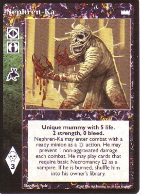 Nephren-Ka VTES CCG LotN | eBay