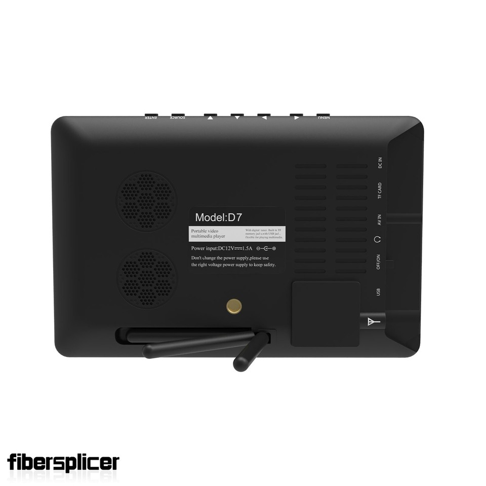 LEADSTAR D7 7-Inch HD FM Portable Digital TV ATSC DVB-T2 ISDB-T Car ...