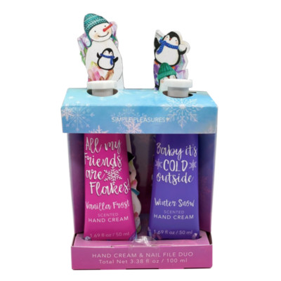 Tri Coastal Design Hand Cream & Nail File Duo | eBay