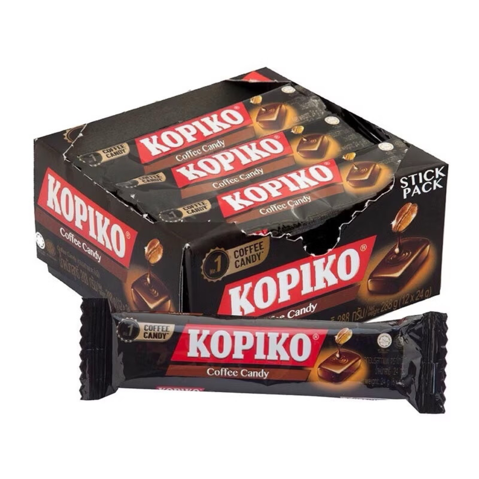 Kopiko Coffee Candy Blister Pack Original Flavor Hard Candy 1 Boxes 60 ...