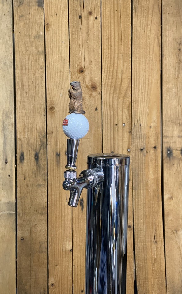Stella Artois Beer Golf Tap Handle Caddyshack Gopher Draft Keg Short 4. ...