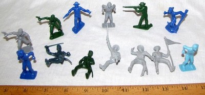 Marx reissue cavalry 45/54mm 13 toy soldiers | eBay