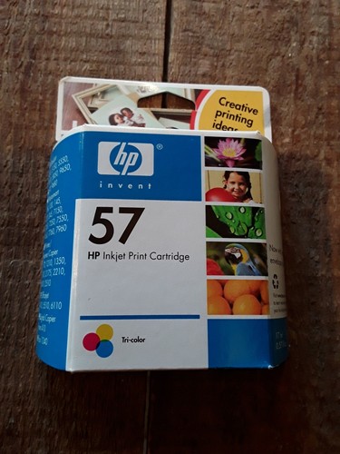 HP Invent 57 TRI COLOR Inkjet Print Cartridge, Expired! | eBay
