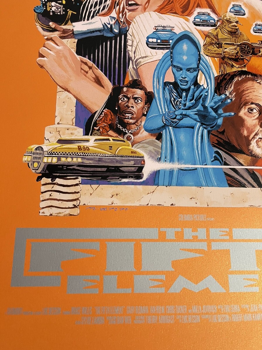 Fifth Element Movie Poster