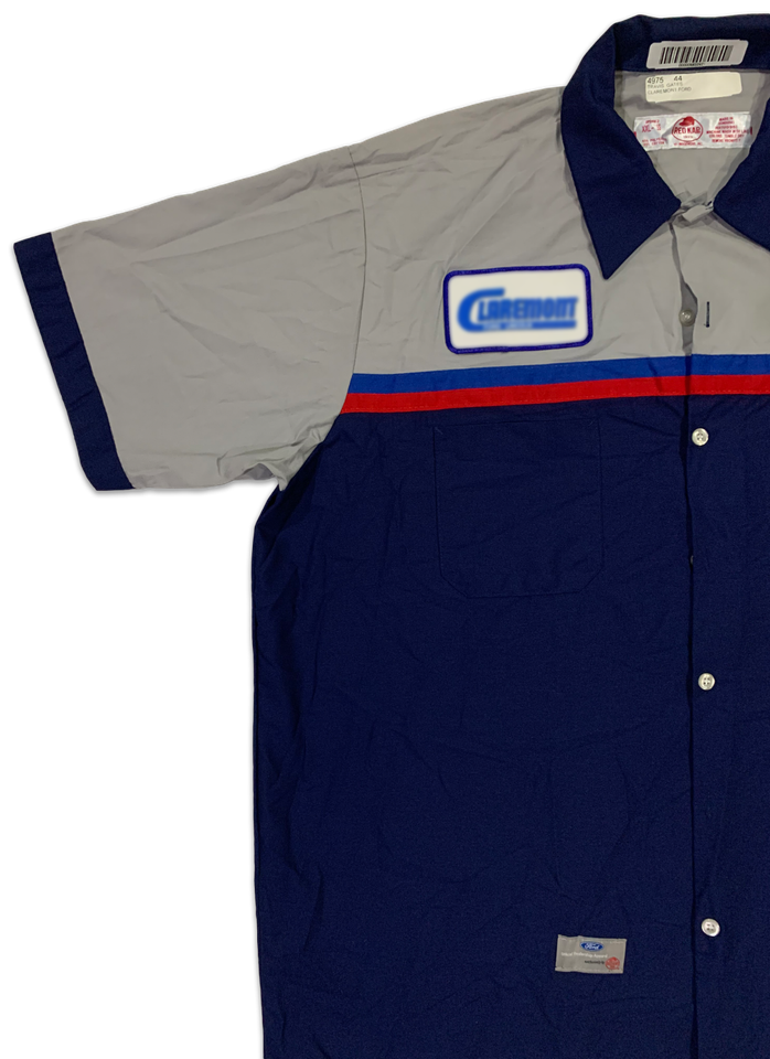 Red Kap Ford Quality Care Specialty Work Shirt Automotive Technician ...