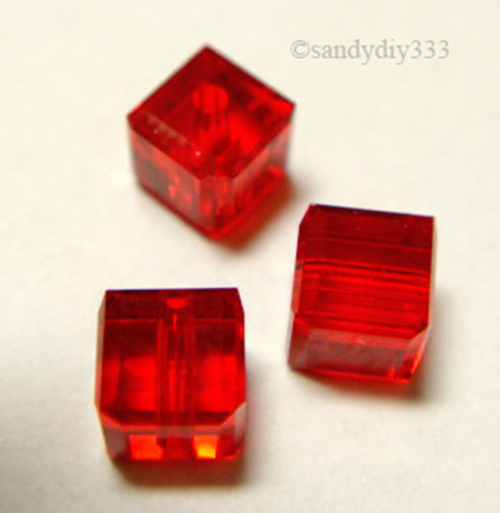 SWAROVSKI CRYSTAL ELEMENT #5601 CUBE SPACER BEAD ~ Many Color & Size | eBay