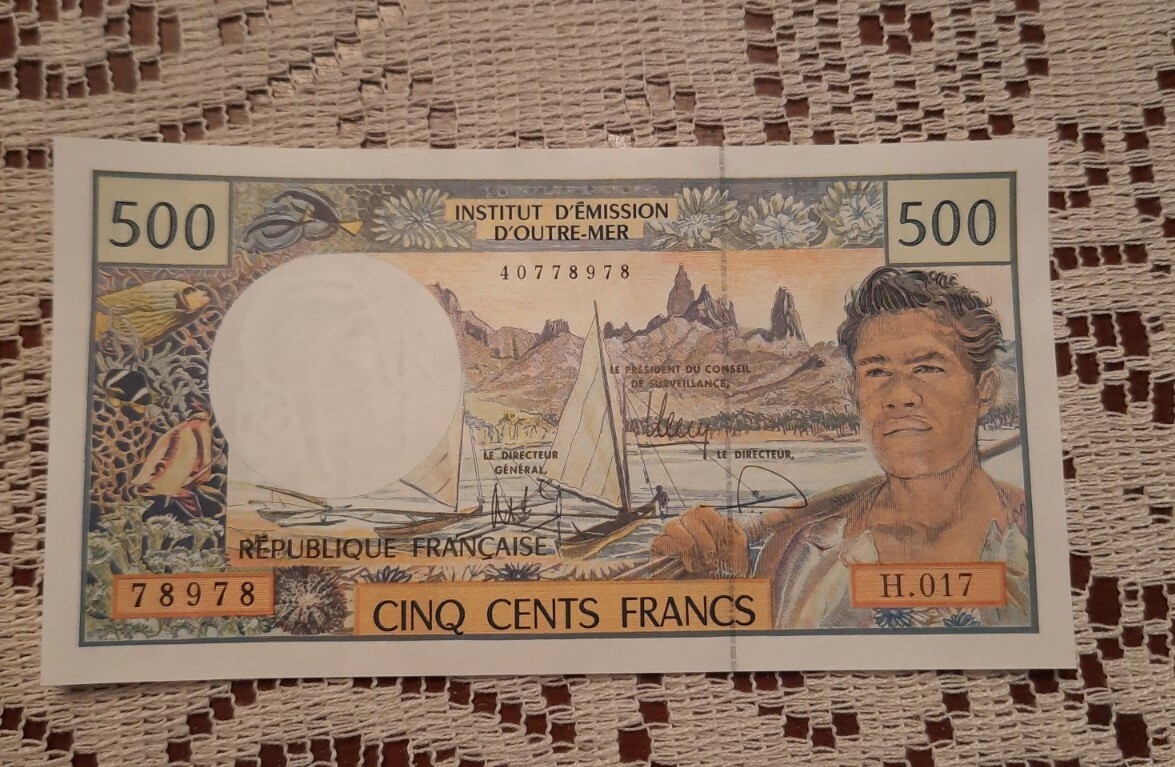 500 French Franc Note