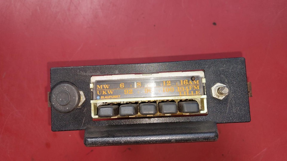 Car Radio Blaupunkt Lille Vintage Youngtimer Mercedes Porsche VW BMW ...