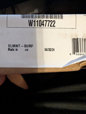 Whirlpool Radiant Surface Element (W11047722) | eBay