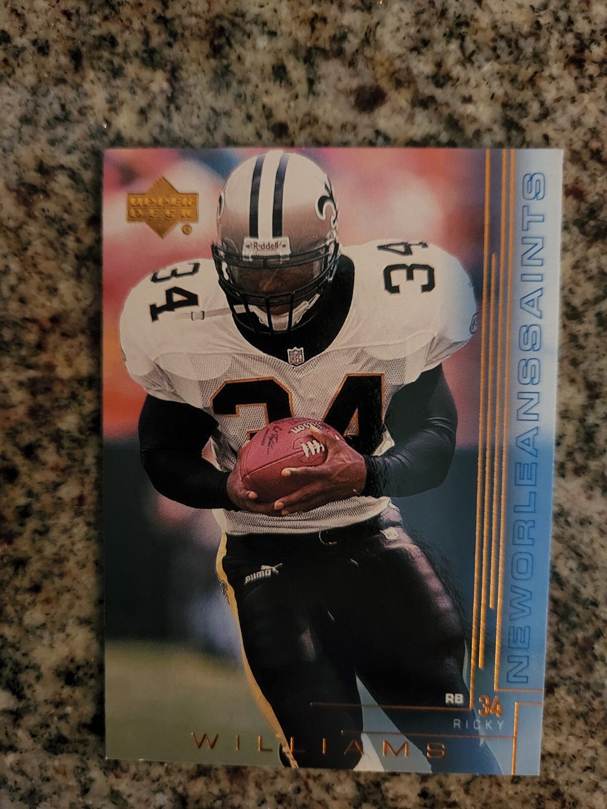 2000 Upper Deck Ricky Williams Card #128 Saints | eBay
