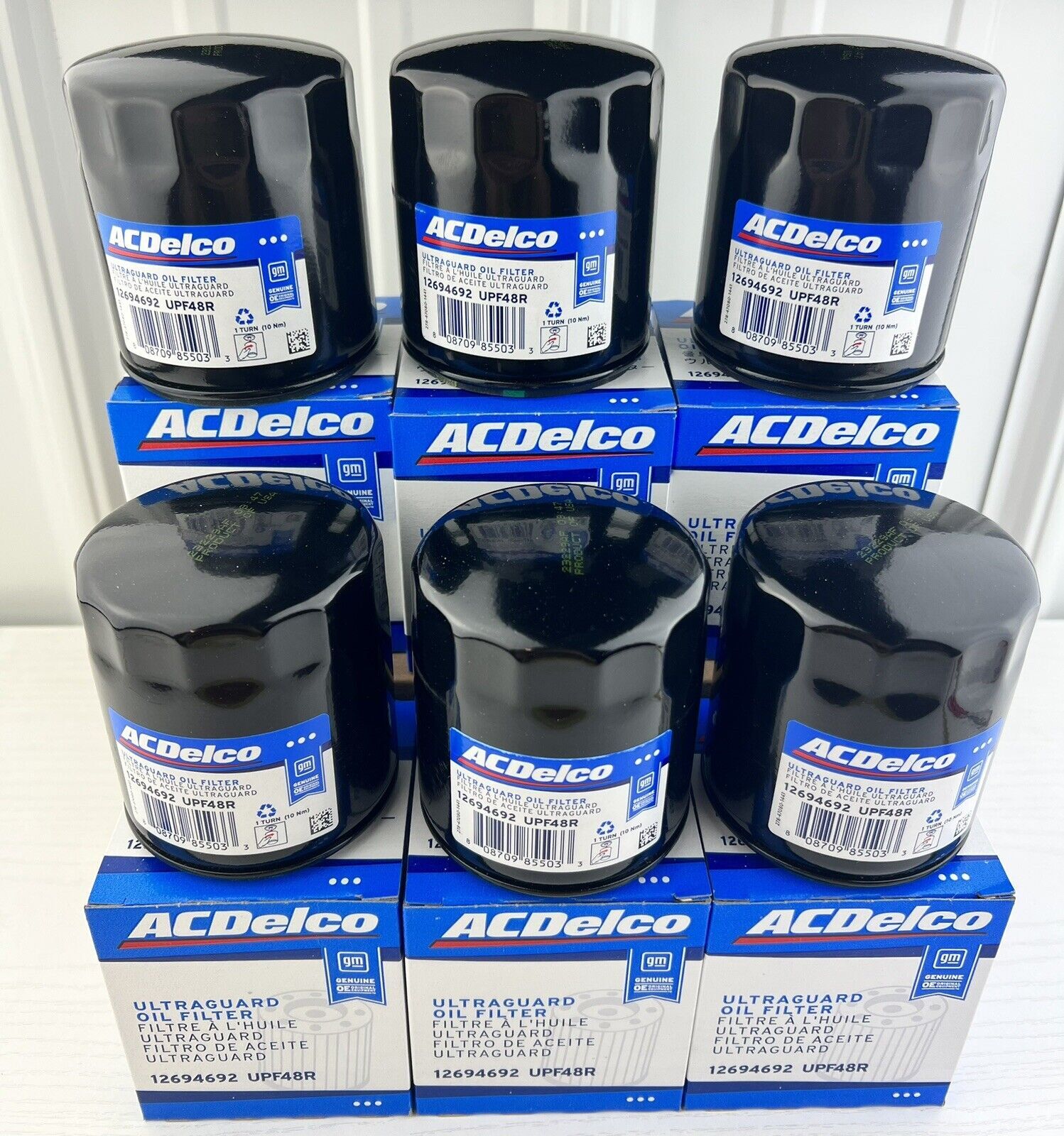 Corvette Camaro CTS Genuine ACDelco UPF48R Ultraguard Oil Filter ...
