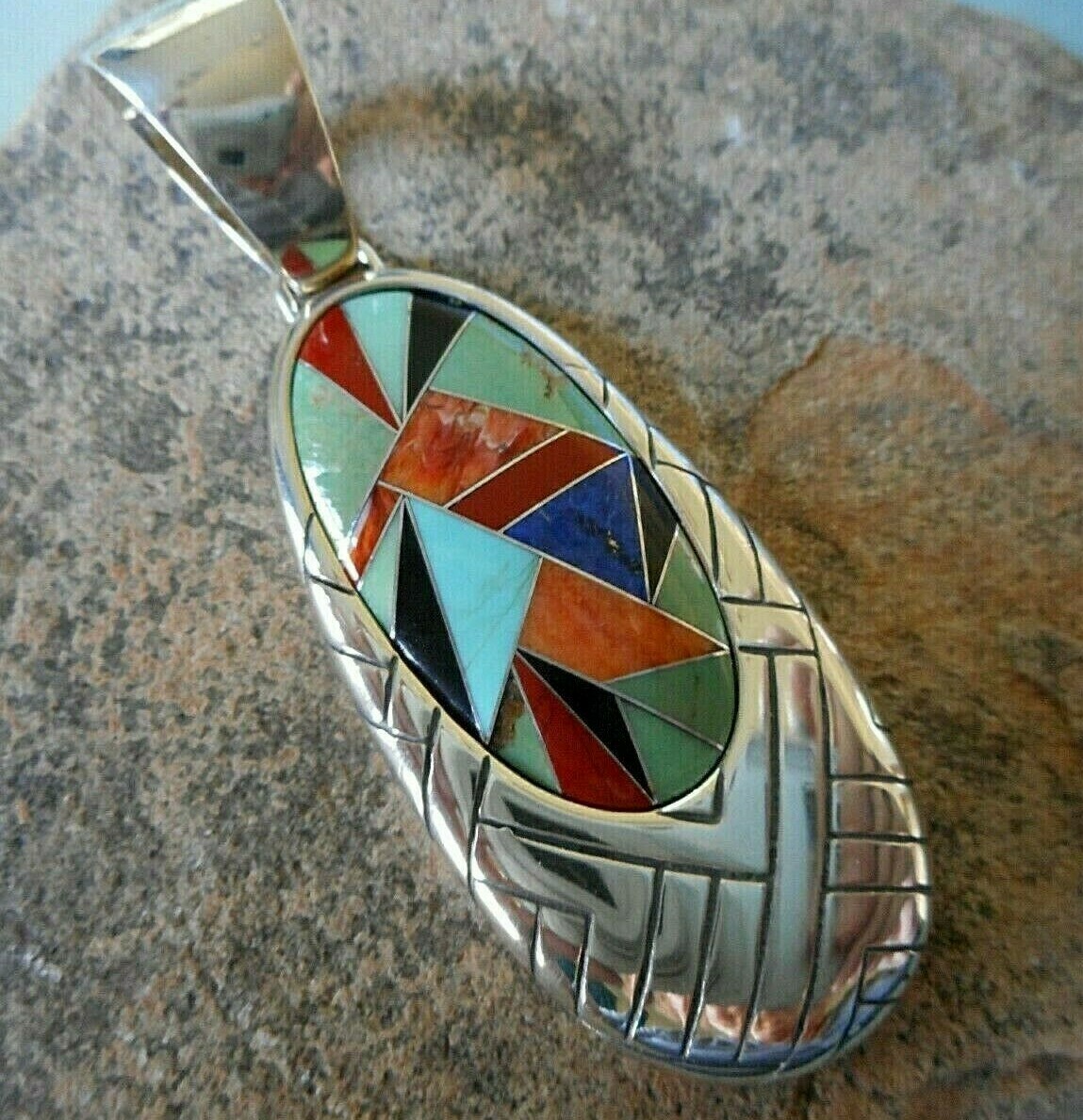 Carolyn Pollack Relios Southwest Inlaid Multi Stone S… - Gem