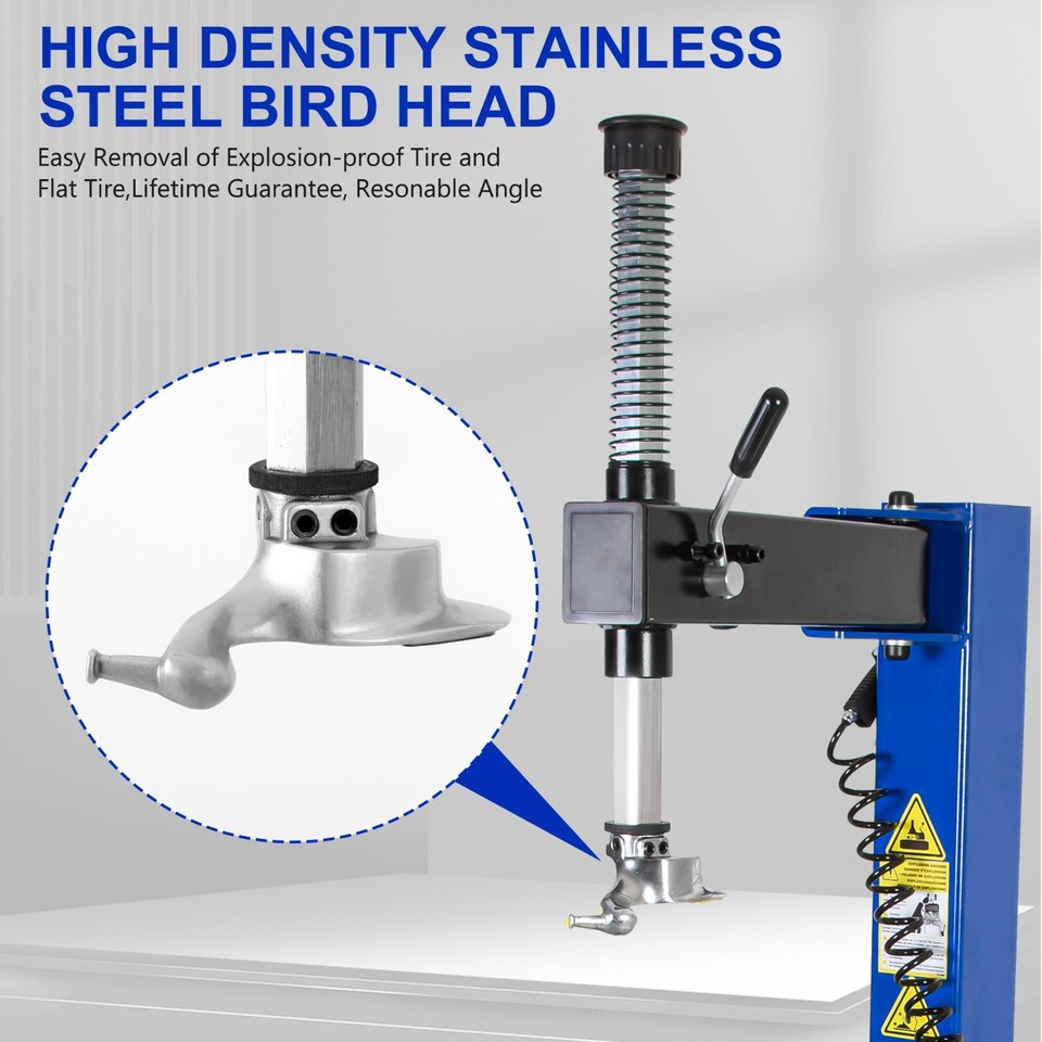 2.0HP Tire Changer Wheel Balancer Combo Machine Tires Repair Tools for ...