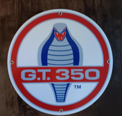 SHELBY COBRA GT 350 SIGN SHOP GARAGE HOME COLLECTIBLE OFFICE | eBay