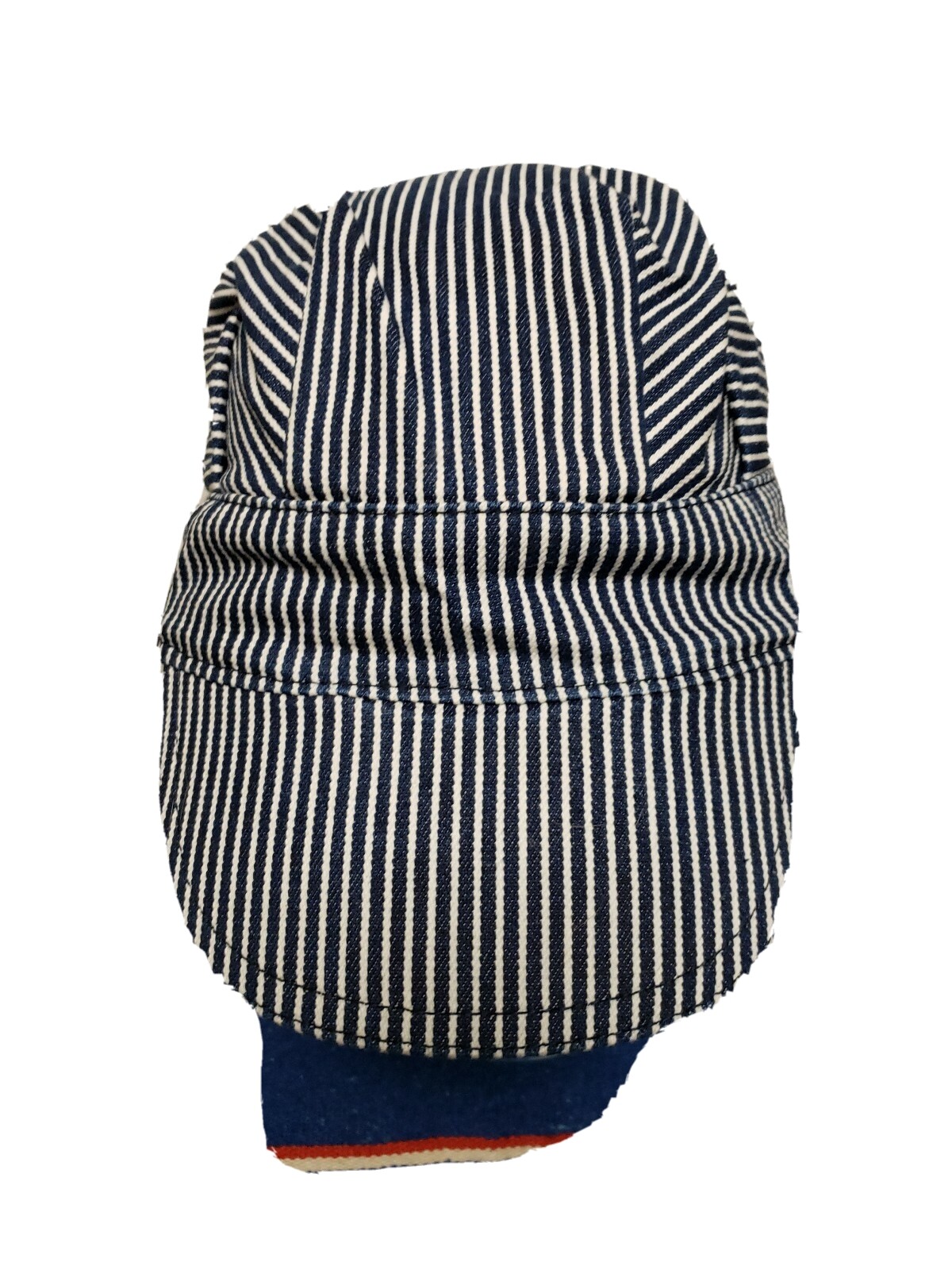 Railroad Stripe Cap Vintage Round House Train Enginee… - Gem