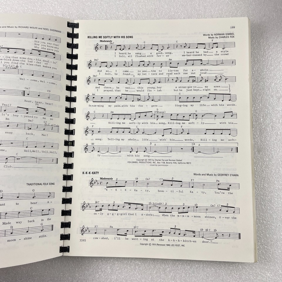 Richard Wolfes Legit Professional Fake Book 1010 Songs - Big 3 Music | eBay