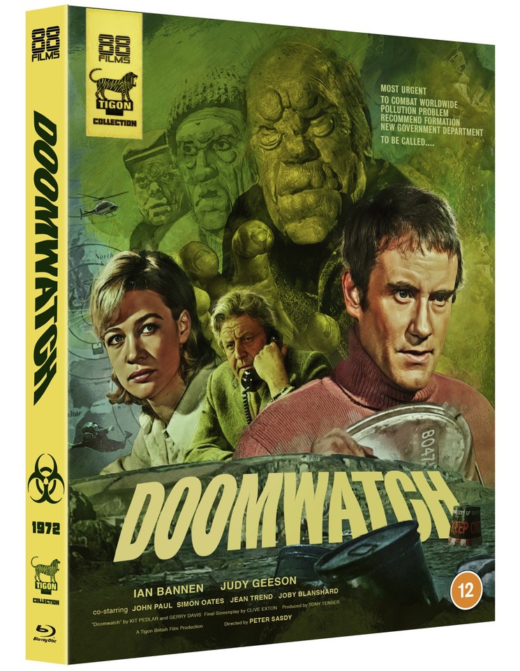 Doomwatch (Blu-ray) John Paul Ian Bannen Judy Geeson (UK IMPORT) | eBay